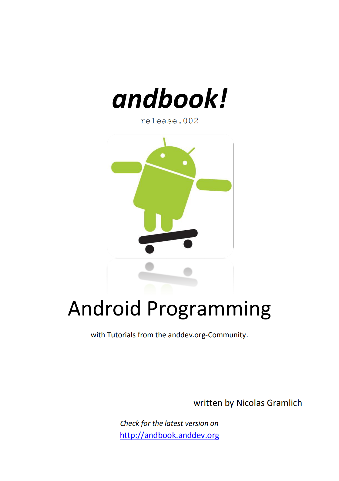 Android编程入门教程 Anbook英文原版itil之家pdf Itil之家文库知识中心 